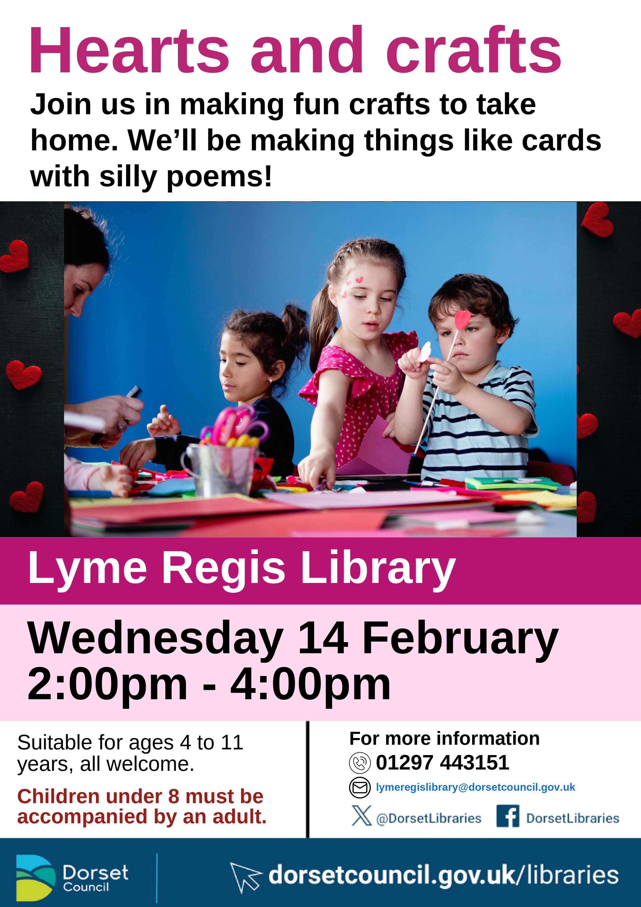 Hearts and Crafts | Lyme Regis Town Council