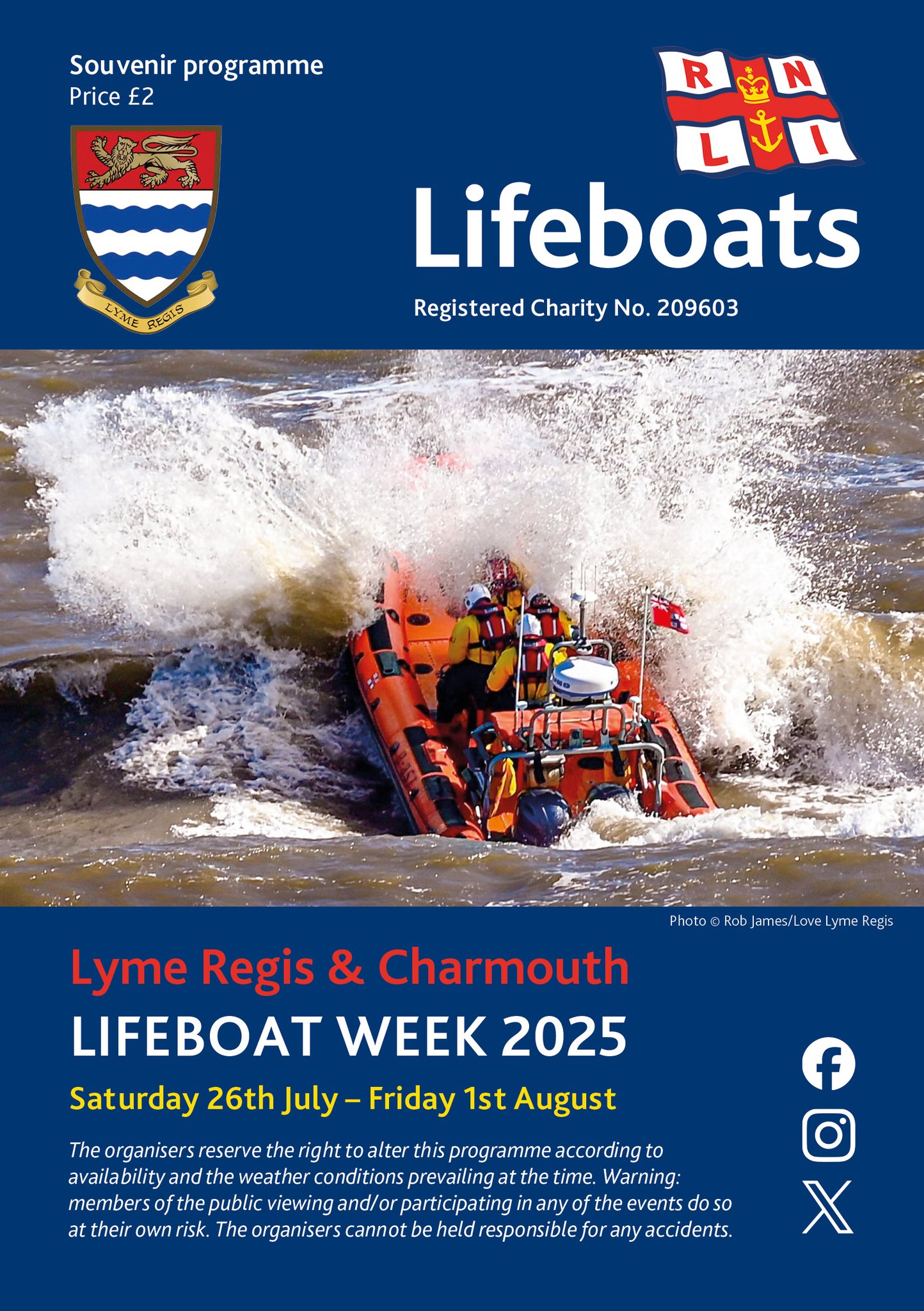 Lyme Regis Lifeboat Week 2025 | Lyme Regis Town Council