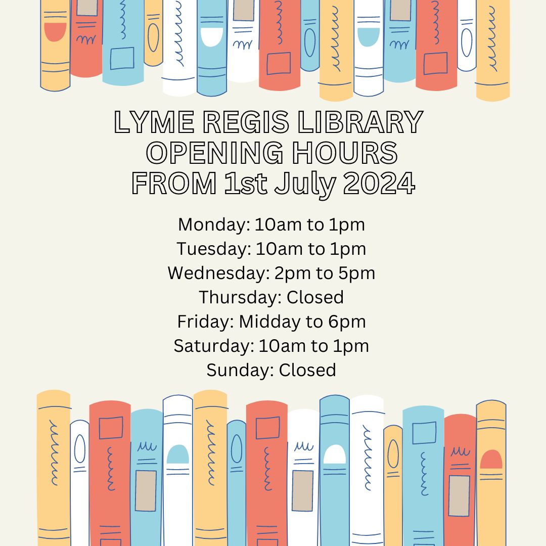 Lyme Regis Library new opening hours | Lyme Regis Town Council