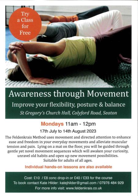 Awareness through Movement | Lyme Regis Town Council